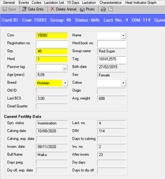 Navigate the Cow Card